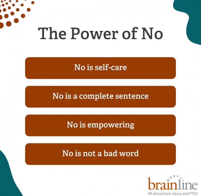 “No” Is Not a Bad Word! The Art of Using Boundaries as Self-Care ...
